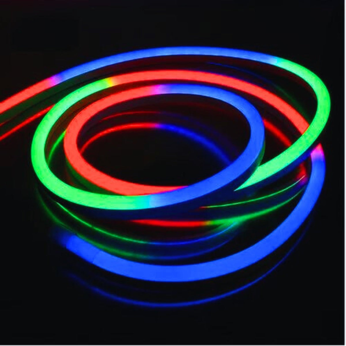RGB LED Neon Flex 220V 240V IP65 Waterproof - UK LED Lights