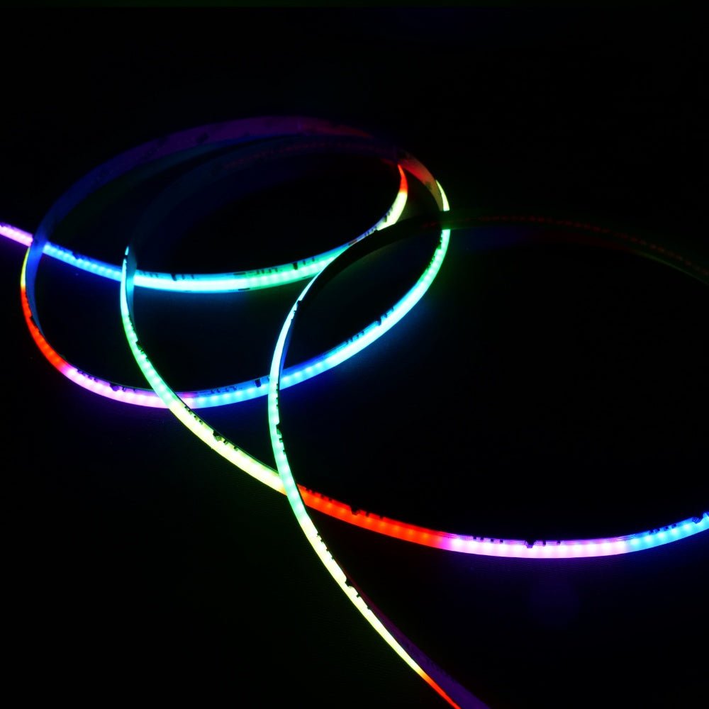 Addressable Digital Pixel RGB Strip 12V & RGB RGBW COB Strip 24V – UK ...