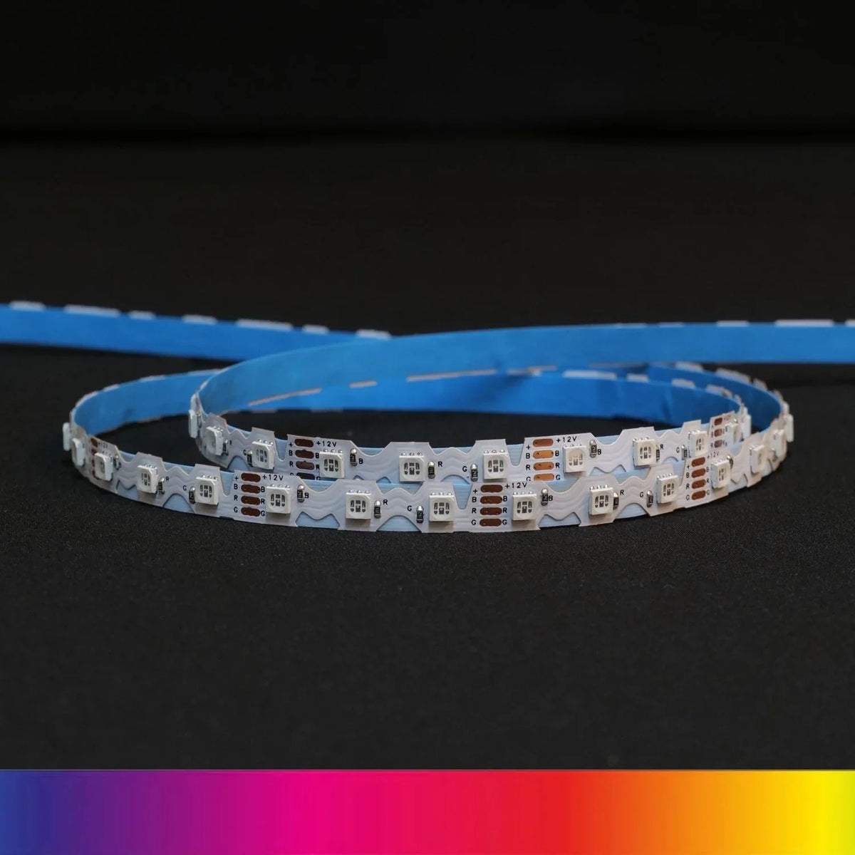 Bendable S-Shape RGB LED Strip 3835 Zig Zag IP20 12V 90 LEDs/m 8mm – UK ...