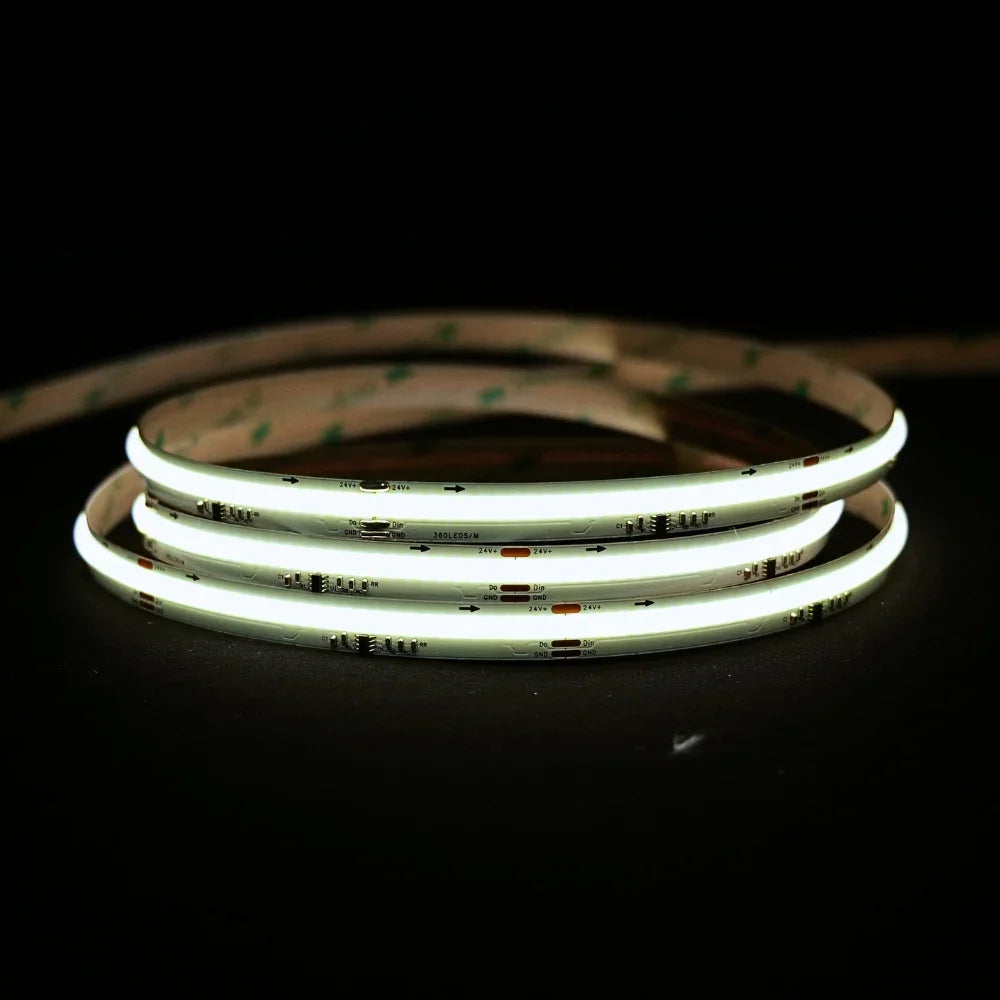 Digital Pixel SPI 2811 COB Strip Natural White 4000K 24V IP20 Waterflow ...