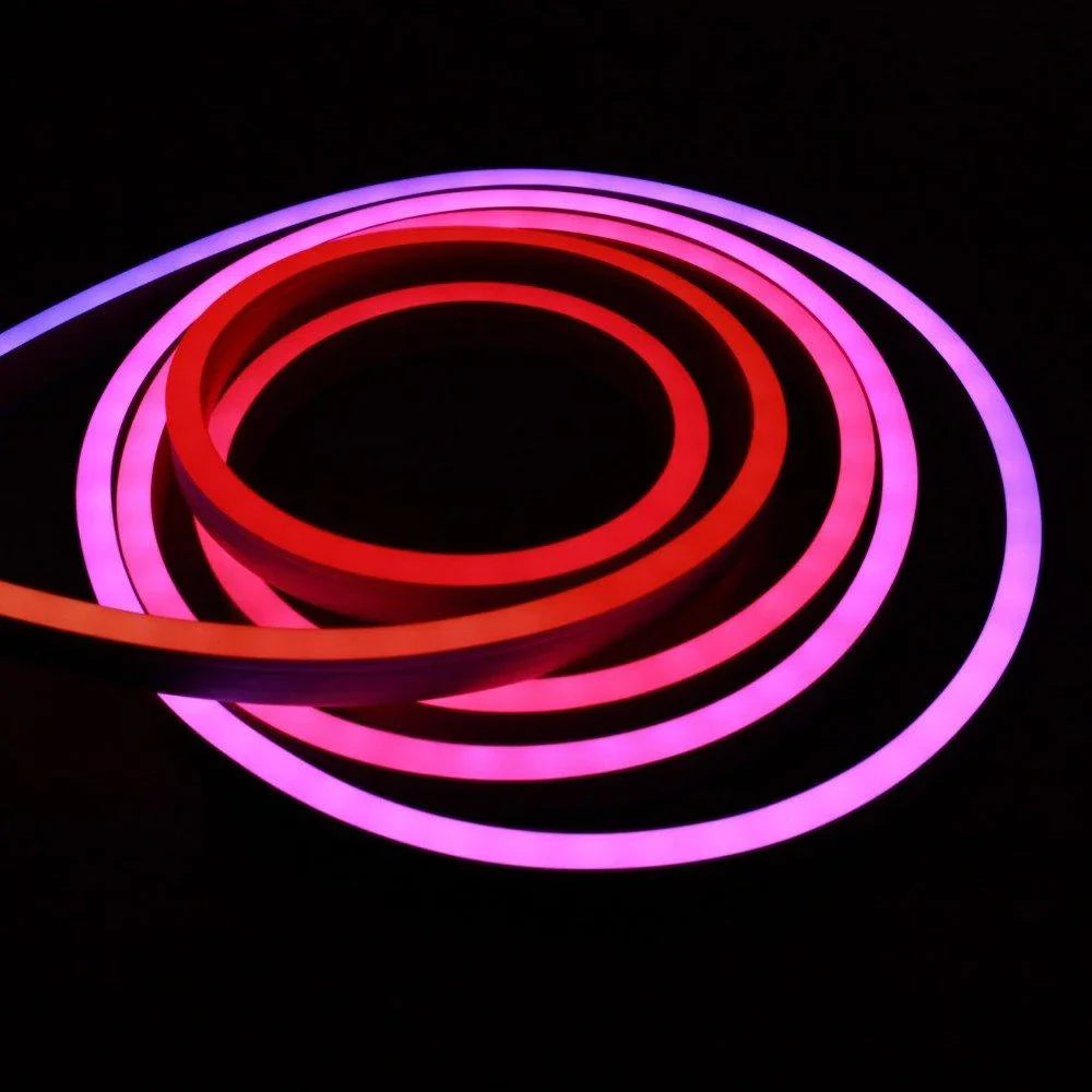 Addressable Digital Pixel RGB Neon Flex 24V 12x20mm IP65 WS2811 – UK ...