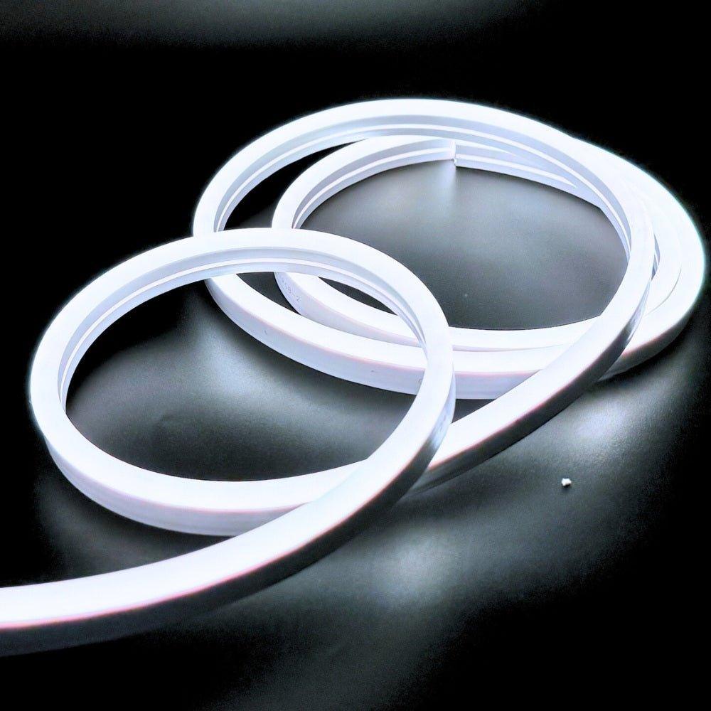 Cool White Neon Flex 6000K 14x25mm 120LED 220V 240V IP65 Waterproof ...
