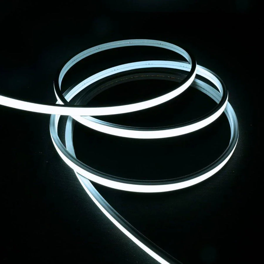 Cool White Neon Flex 6000K Top Bending 24V 10x6mm IP65 280LED/m – UK ...