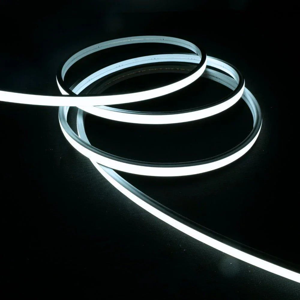 Cool White Neon Flex 6000K Top Bending 24V 10x6mm IP65 280LED/m – UK ...