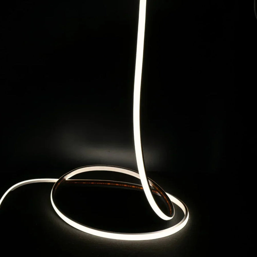 Natural White 4000K COB LED Strip 220V 240V 288 LEDs/m IP65 UK Plug ...