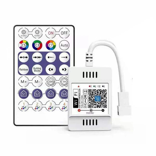 Magic Home Digital Pixel RGB Controller 12V/24V WiFi Pixel Controller ...