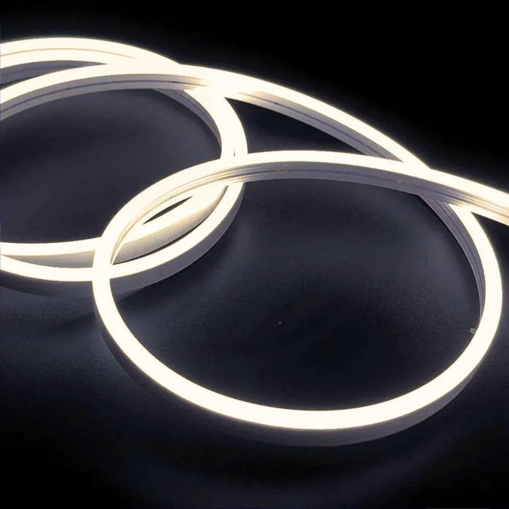 Natural White Neon Flex 4000K 12V 8x16mm 120LED/m IP65 1cm Cut – UK LED ...