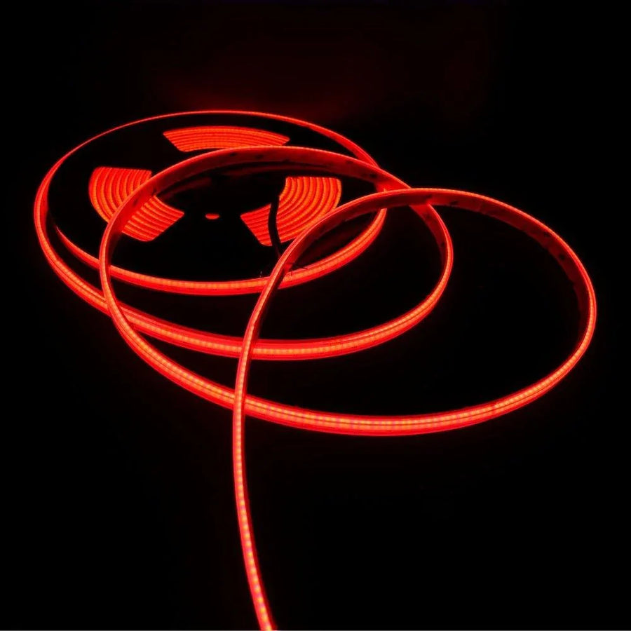 RGB COB LED Strip 24V IP68 Waterproof 840 LEDs/m 5cm Cut – UK LED Lights