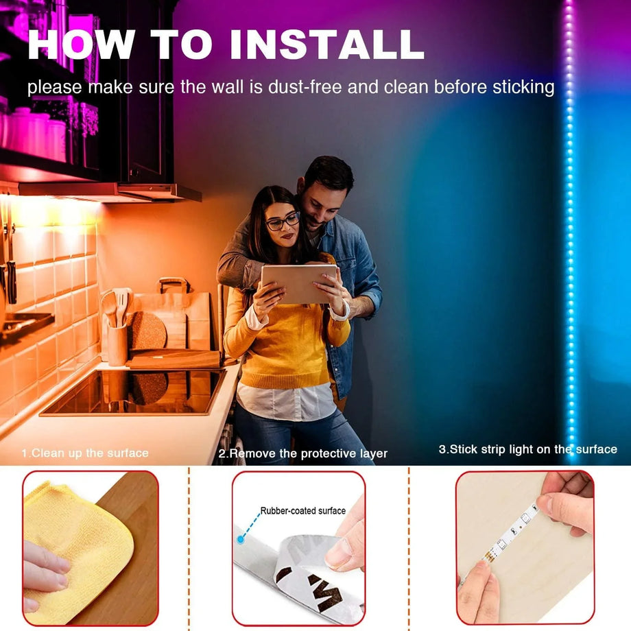 Gaming LED Lights | RGB Strip Lights For Gaming Room – UK LED Lights