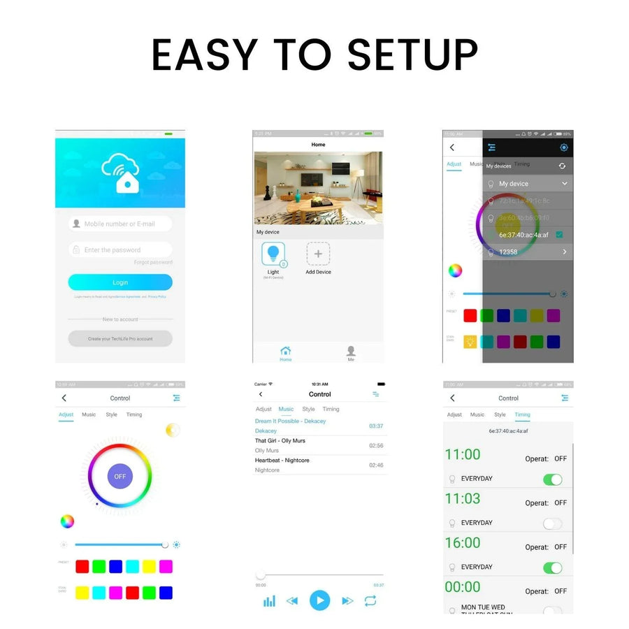 Smart LED Strip Lights - Voice Control & App Connected UK – UK LED Lights