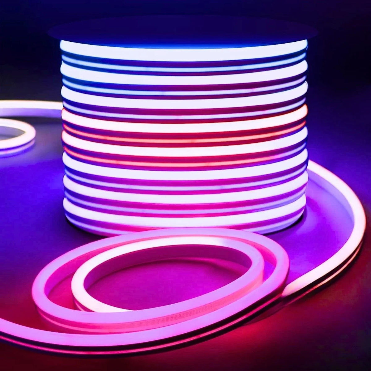 RGB Neon Flex 220V 240V 10x20mm IP65 WIFI App Control - ATOM LED – UK ...