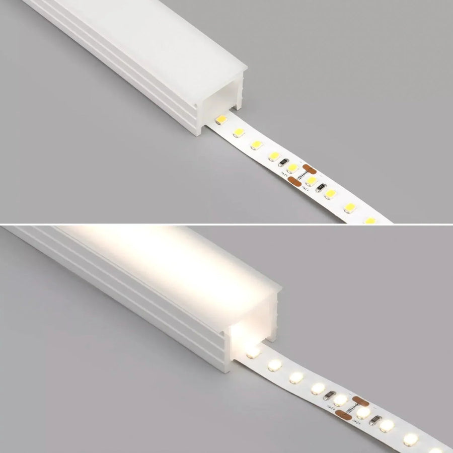Silicone Covers for LED Strips | Flexible Waterproof IP67 LED Diffusers ...