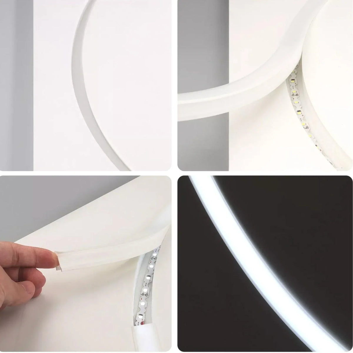 Flexible Bendable Silicone Coves & Body for LED Strip – UK LED Lights