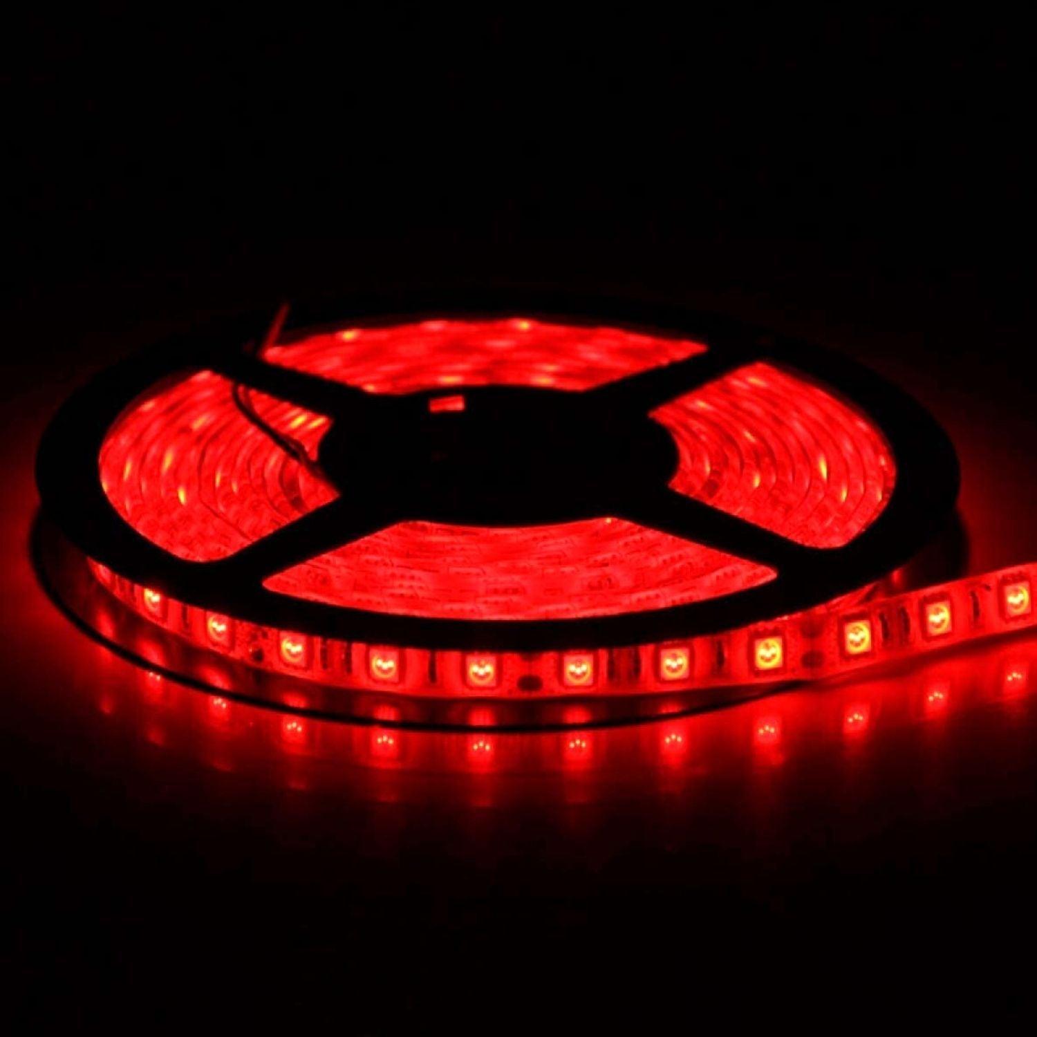 Red led strip lights store